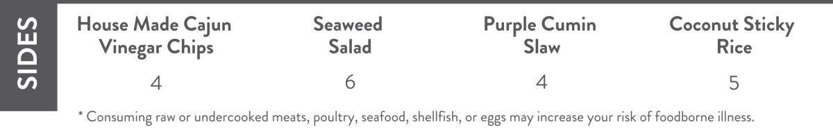 Menu - Cuda Co. Seafood House
